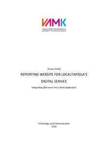 Reporting Website for a Localtapiola’s Digital Service - Theseus